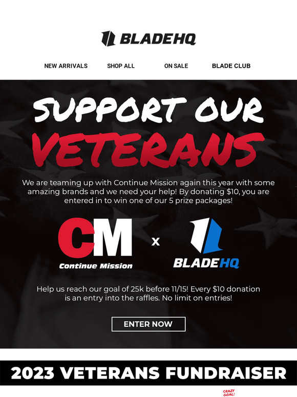 Blade HQ: Continue Mission & Raffle Prizes Begin! | Milled