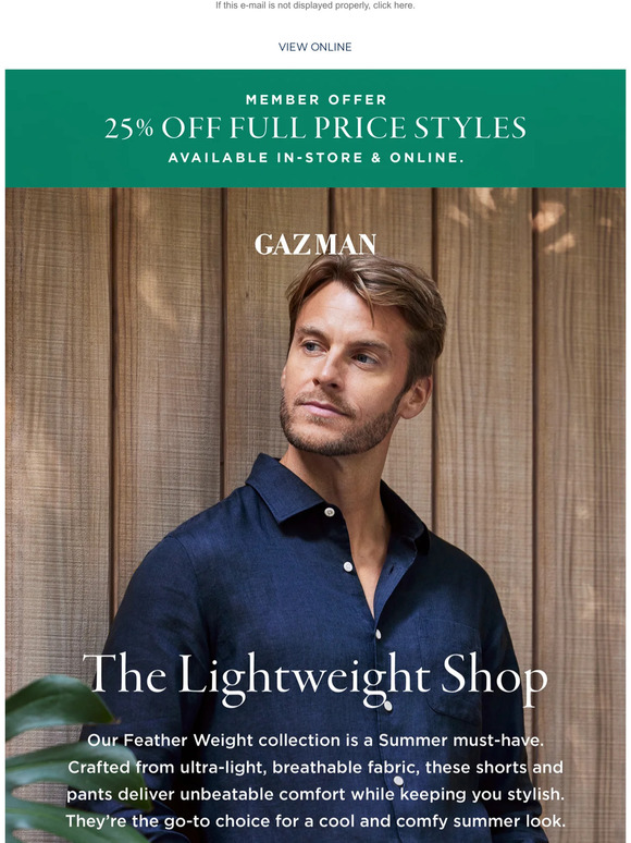 GAZMAN: The Feather Weight Range | Milled