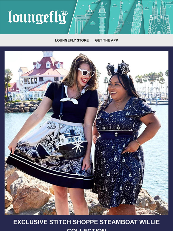 Funko: ⛵ Loungefly Exclusive: Stitch Shoppe Steamboat Willie Collection ...