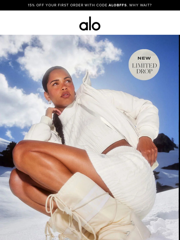 Alo Yoga: New styles for sweater season | Milled