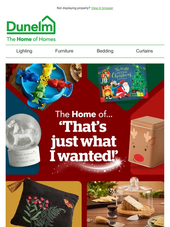 Dunelm: Present-ing: gifts for every budget 🎁 | Milled