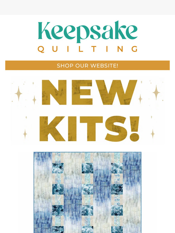 Keepsake Quilting: 🌊See the Sea Salt Kit! 🌊 | Milled
