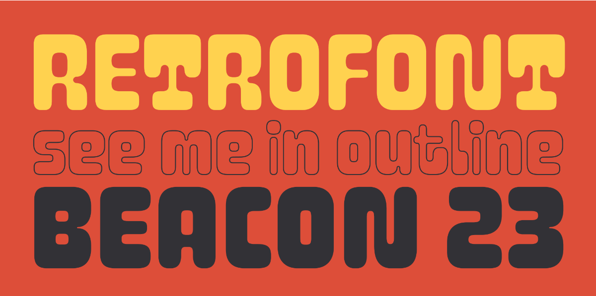 I Love Typography: 🏆 Steven Heller’s Font of the Month: Letraflex | Milled