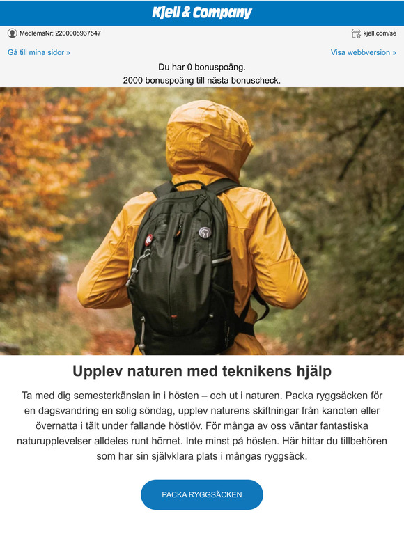 Kjell&Company: Upplev naturen med teknikens hjälp | Milled