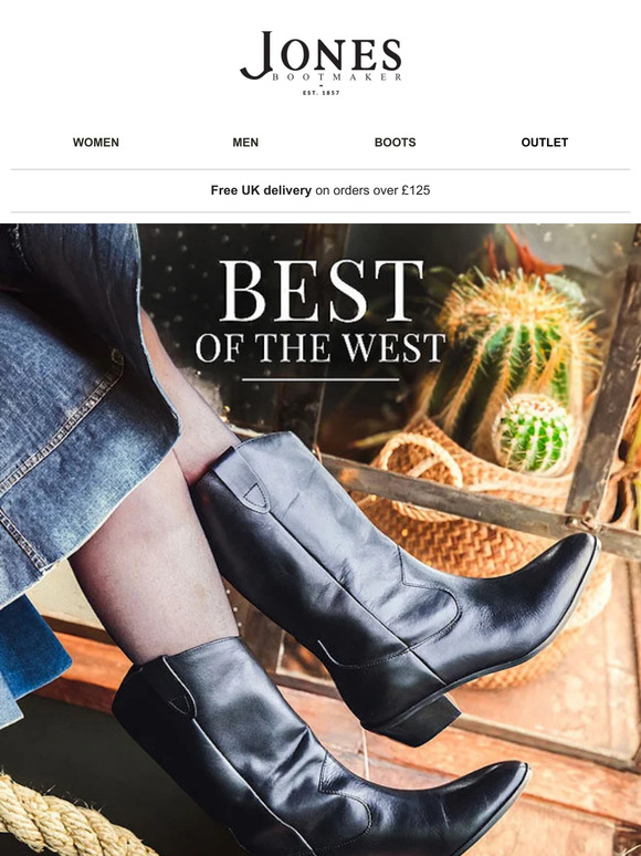 Jones Bootmaker: Embrace the Western trend in style | Milled