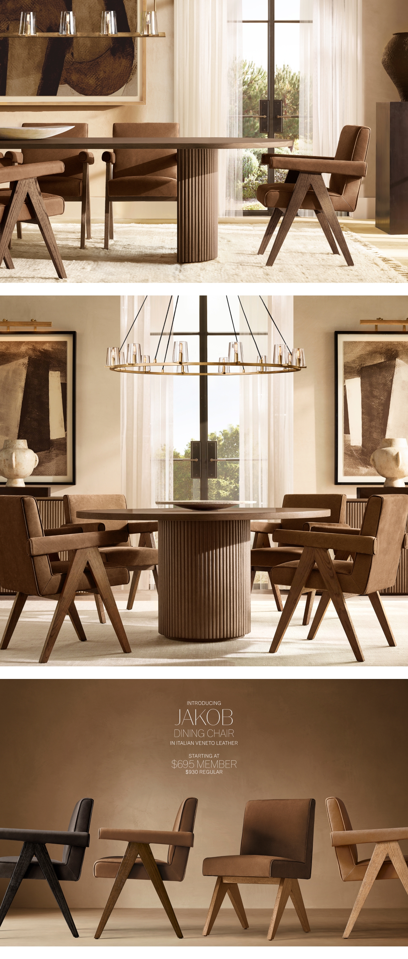 Restoration Hardware: The New Byron Collection. Handcrafted in European ...