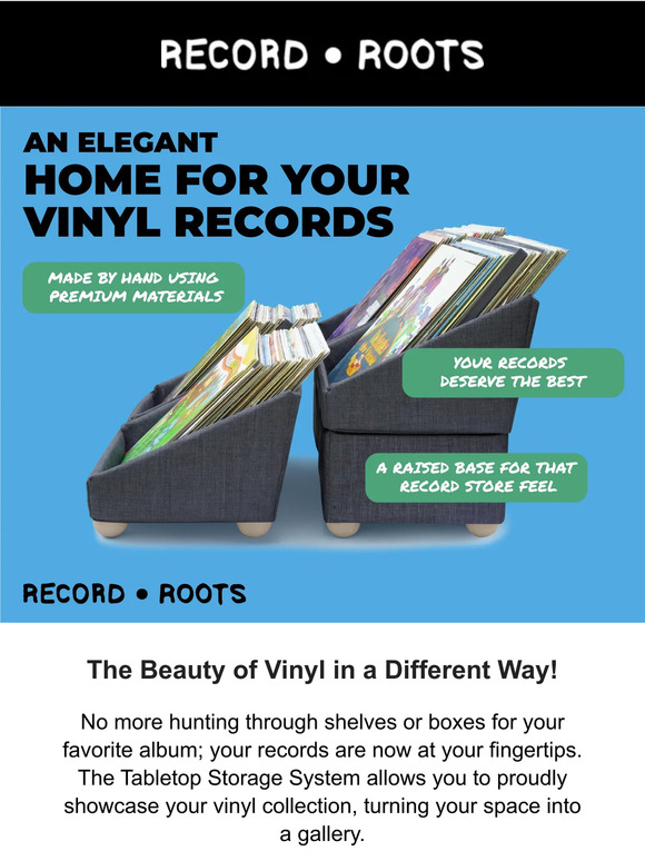 Record Roots: The Perfect Solution for Vinyl Enthusiasts! | Milled