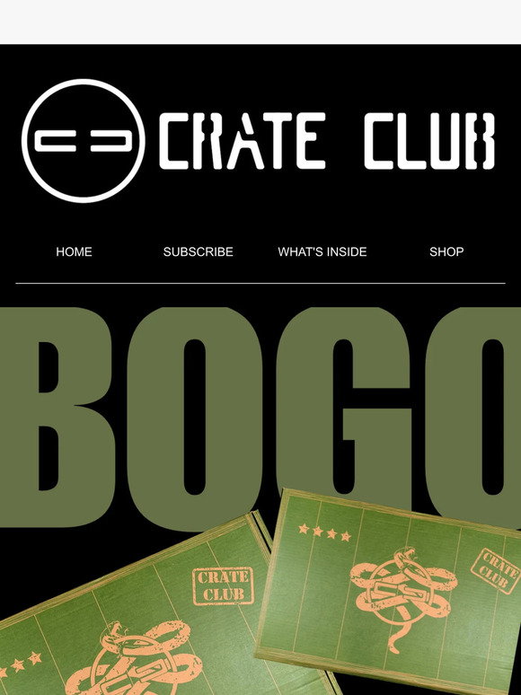 Crate Club: Double Crates, One Price! 📦 | Milled