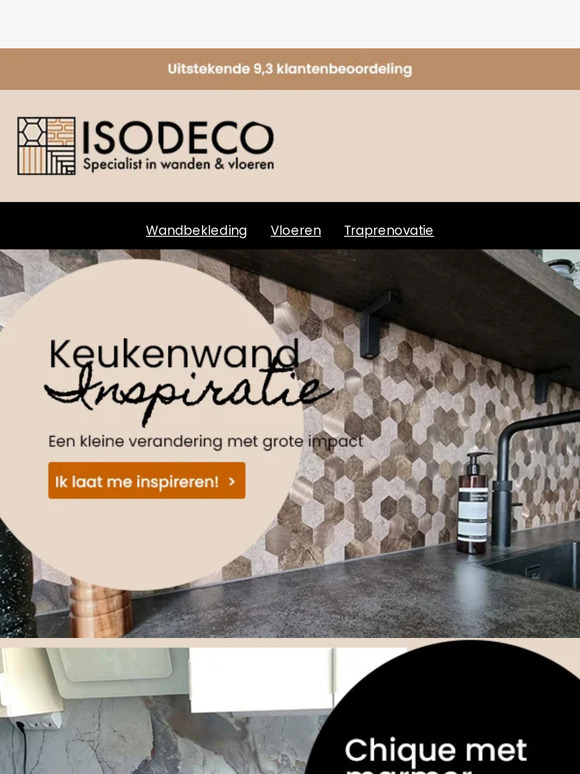 Isodeco: Een kleine verandering met grote impact 🌟 | Milled