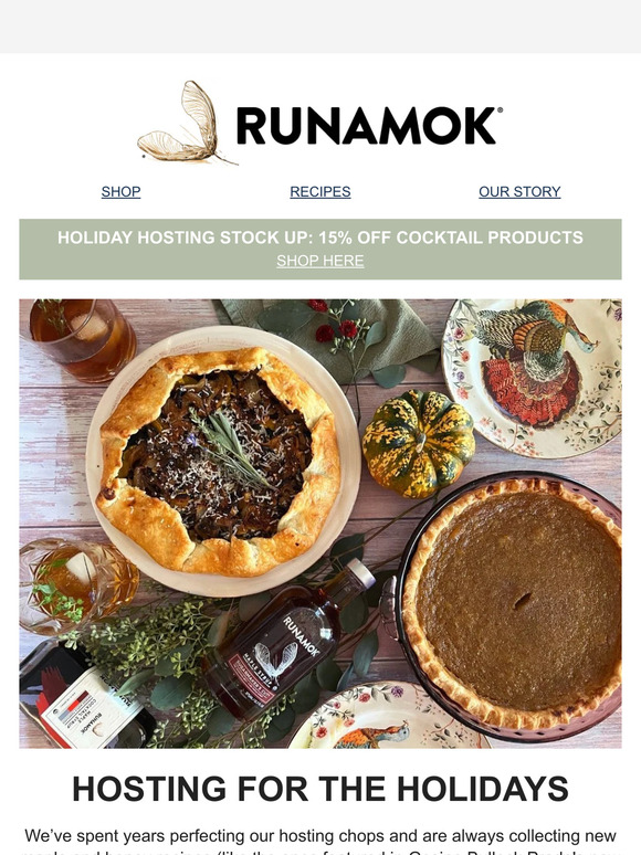 Runamok Maple: Holiday Hosting Guide 🍽️ our best dishes, desserts, and ...