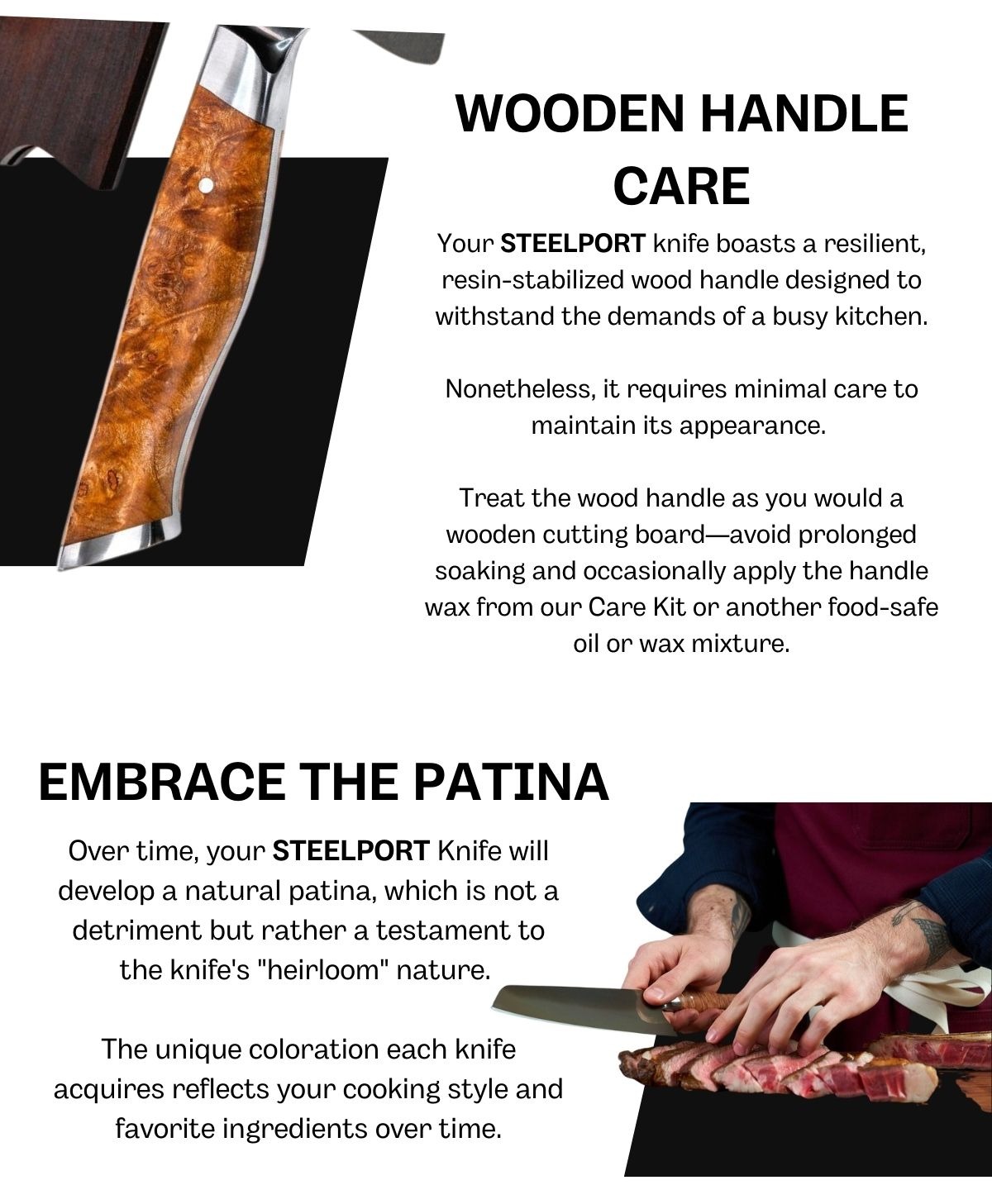 Steelport Knife Co.: How to Care for Your Knives | Milled