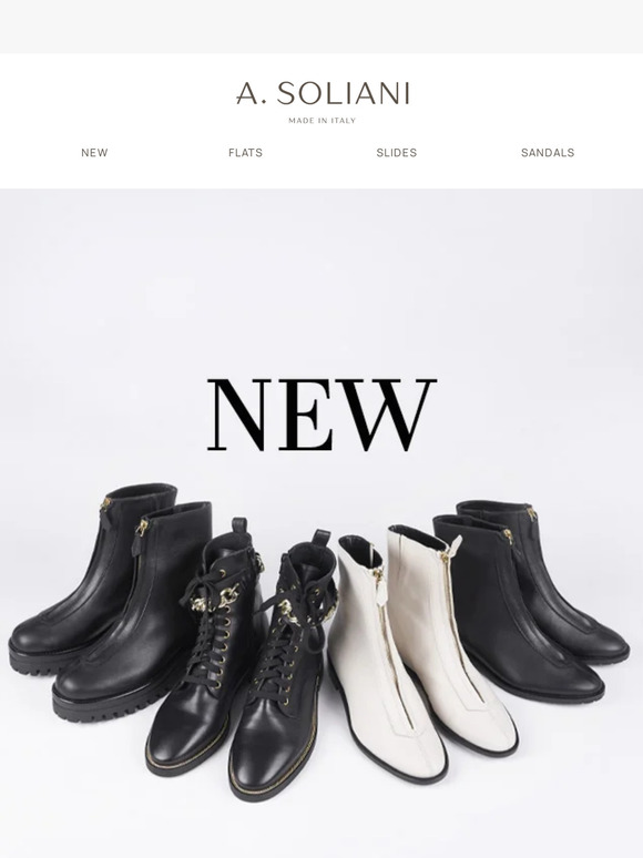 A. Soliani: Our most wanted boots are here | Milled