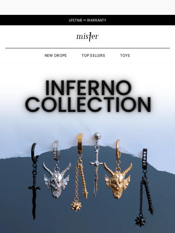 Mister: Step into the Supernatural: Introducing the Inferno Collection ...