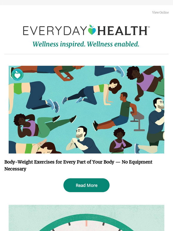 Lifescript: Body-Weight Exercises for Every Part of Your Body — No ...