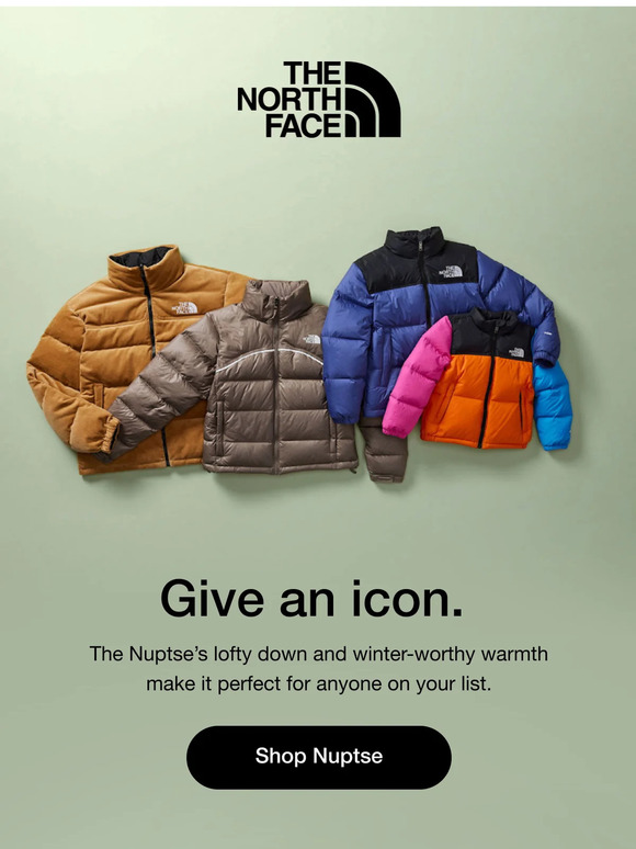 The North Face: Nuptse: Our most iconic gift. | Milled