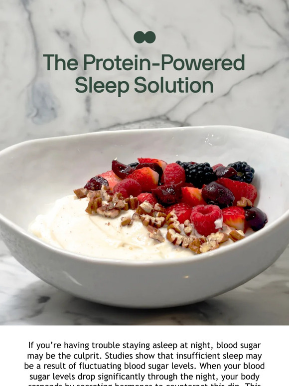 Rootine: Try this protein-packed snack for better sleep 💤 | Milled