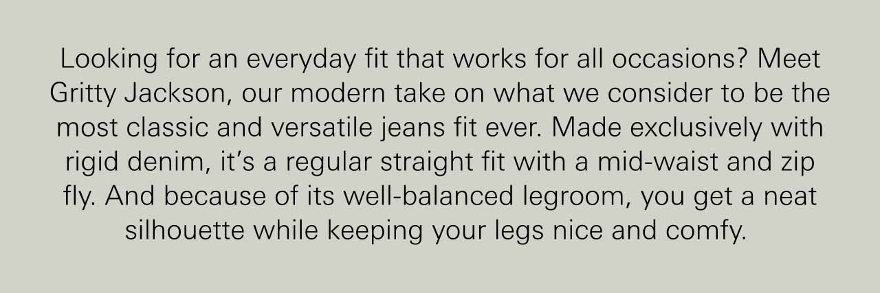 Nudie Jeans Co: Fit of the week: Gritty Jackson | Milled