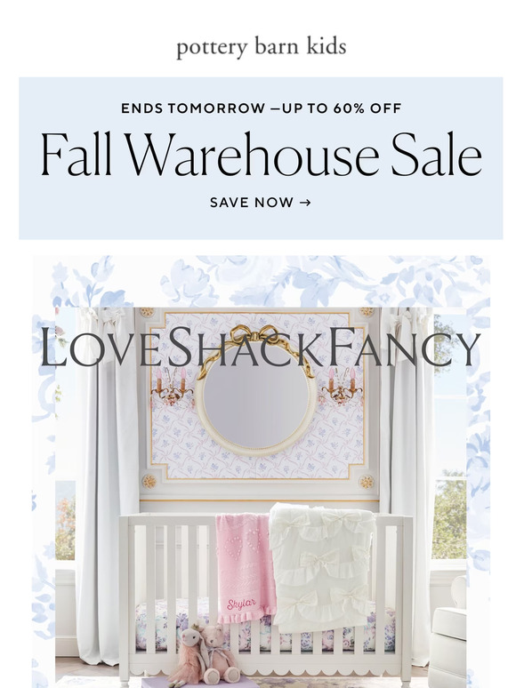 Pottery Barn Kids: The most whimsical LoveShackFancy nursery 🤩 | Milled