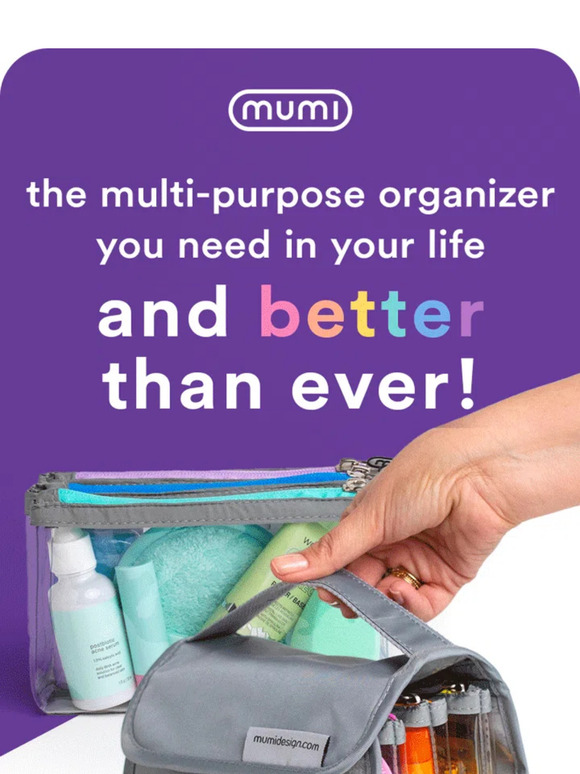 Mumi: meet our new and improved multi pouch | Milled