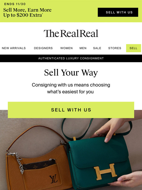 The RealReal: Let’s do what’s easiest for you | Milled