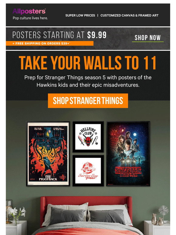 All Posters: Happy Stranger Things Day | Milled
