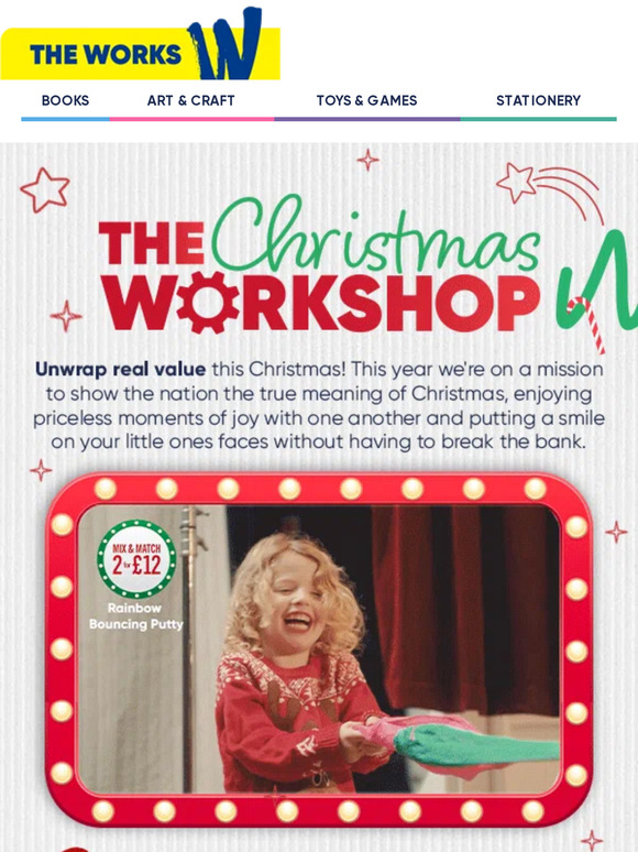 The Works: Our Christmas advert is here! | Milled