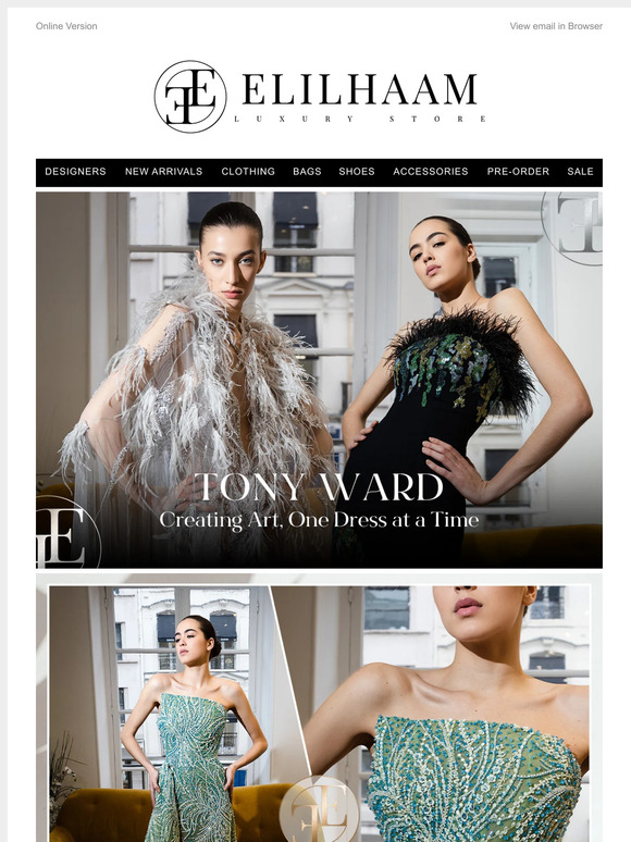 Elisa Landri: "Tony Ward: Creating Art, One Dress at a Time" | Milled