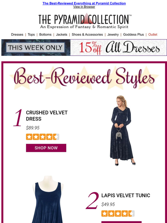 Pyramid Collection: From Daring to Darling - Shop Our Best-Reviewed ...