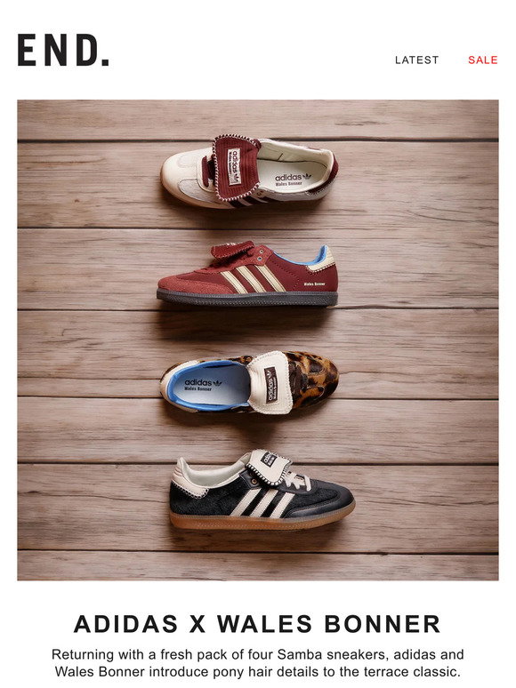 END.: New Arrivals: adidas x Wales Bonner Samba & Arc'teryx AW23 - now ...