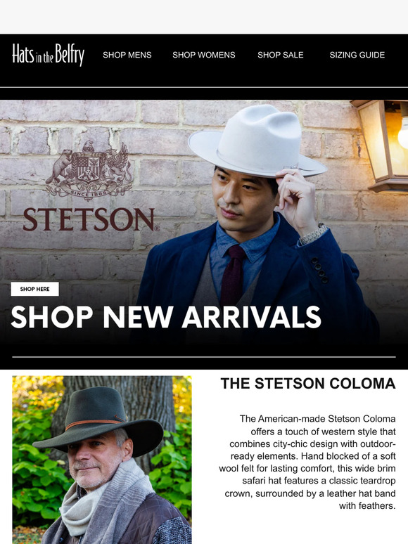 Hats in the Belfry: Our Favorite Stetson Styles Are Here!! | Milled