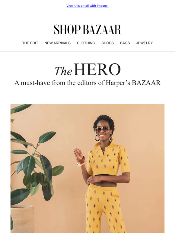 Harper's Bazaar: The Hero: Exclusive Matching Knit Set From Buzzy Brand Undra Celest | Milled
