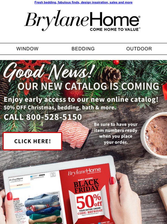 Brylane Home: 🚚 Special Delivery: Your New Catalog is Here | Milled