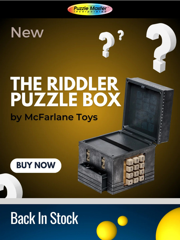 Puzzle Master: —, Fantastic Riddler Puzzle box | Milled