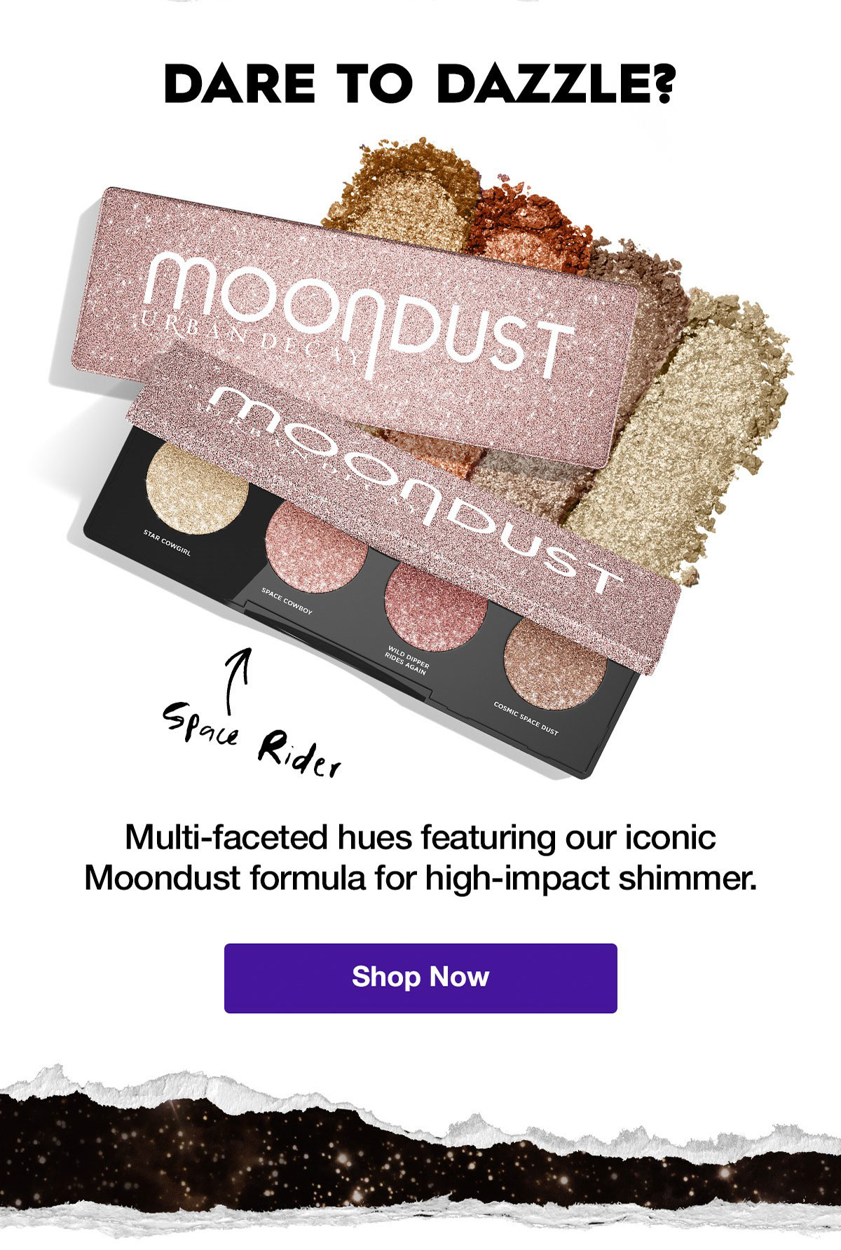 Urban Decay: Selling Fast! Moondust Space Rider Palette | Milled