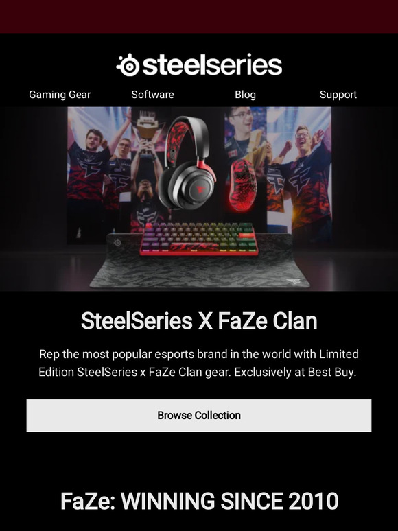 Steelseries: Exclusive SteelSeries x FaZe Clan Gear Drop | Milled