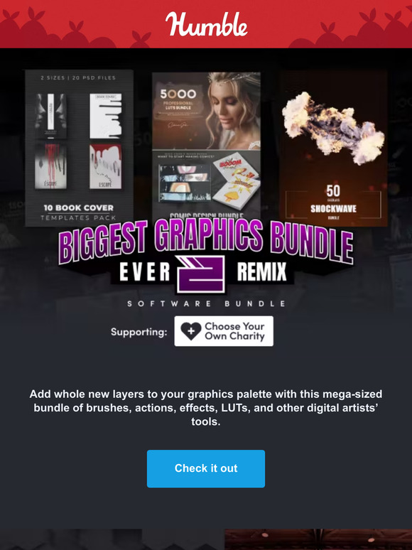 Humble Bundle: Expand your digital graphics toolkit 🎨 | Milled