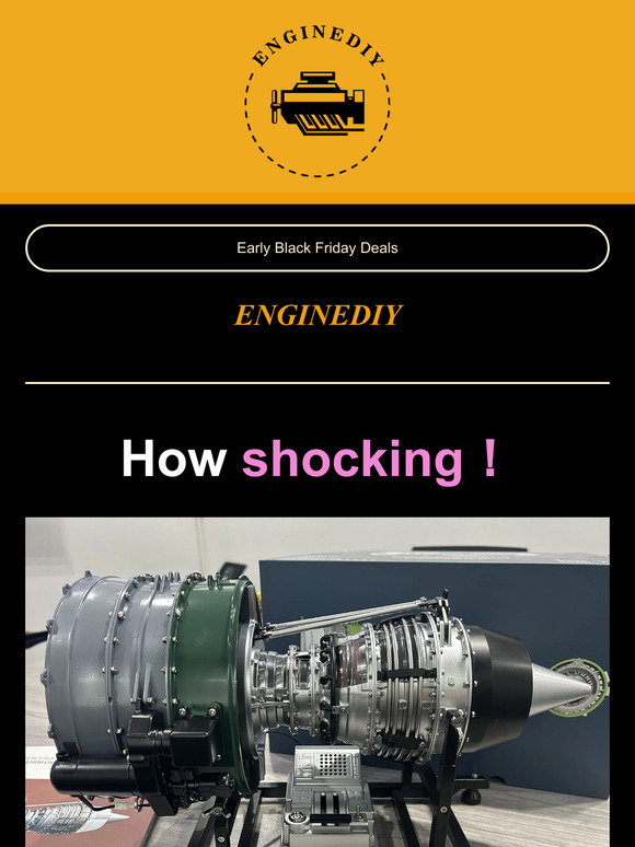 Enginediy: TECHING Metal Turbofan Engine Final Model | Milled