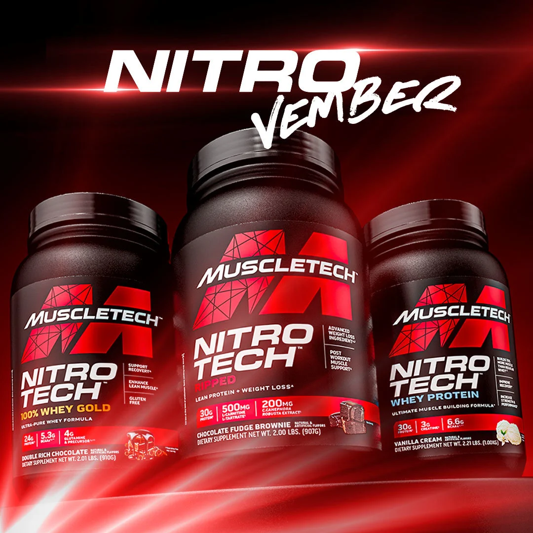 MuscleTech Innovative Sports Nutrition Products: Nitrovember is here | Milled