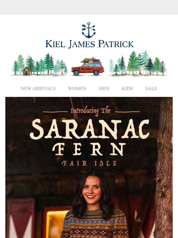 Kiel James Patrick: Introducing The Saranac Fern Fair Isle! | Milled