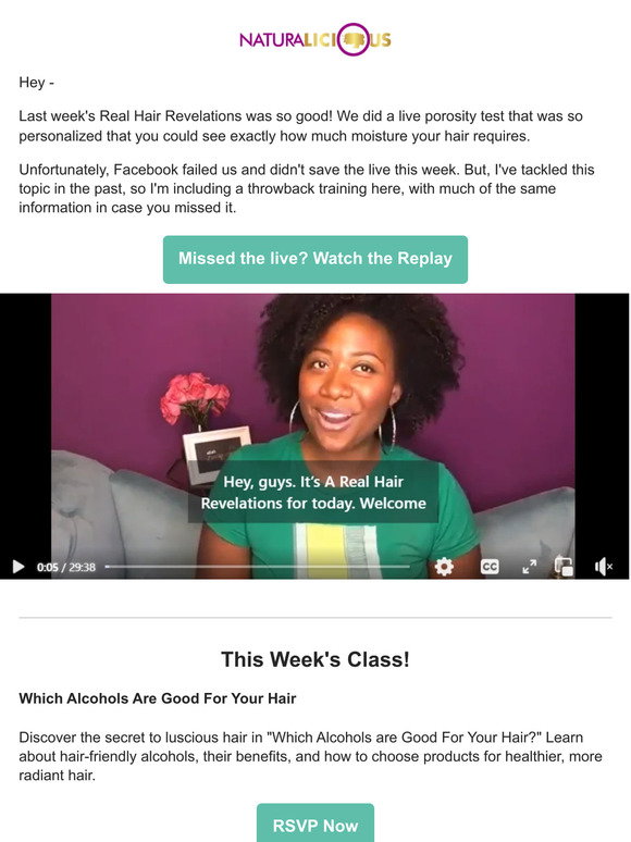 Naturalicious: RHR Replay: Understanding Your Hair's Porosity + Live ...