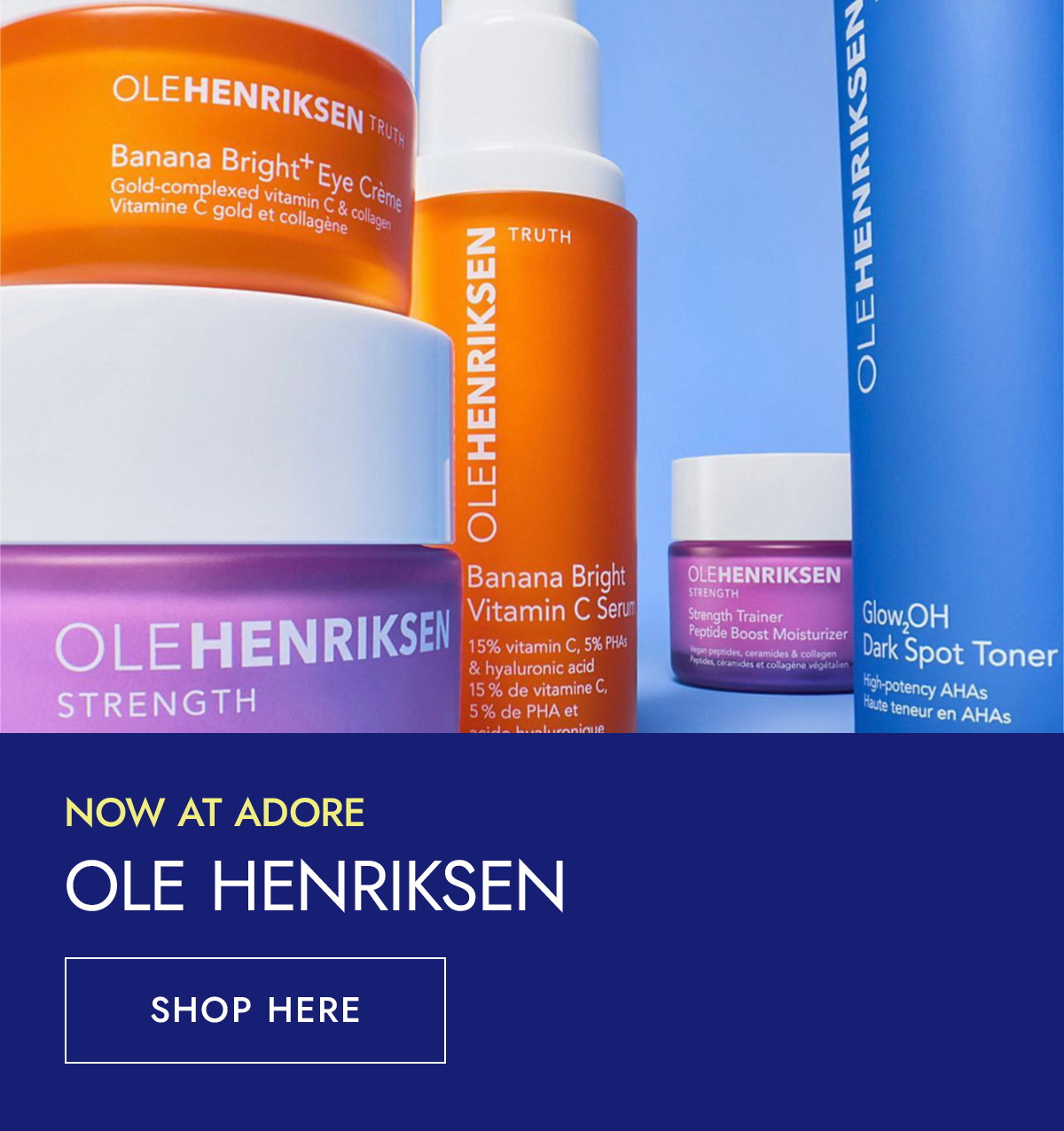 Adore Beauty: Ole Henriksen is now at Adore Beauty | Milled