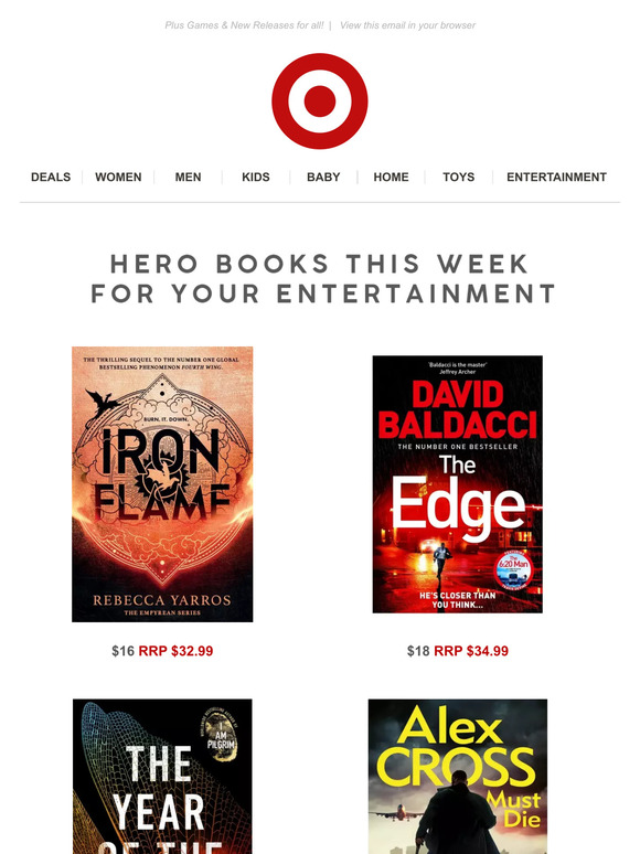 Target: Explore Your Favourite Books Of The Season 📚 | Milled