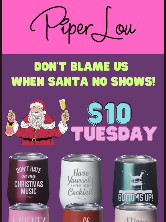 Piper Lou: ⚠️ WARNING: Unlimited $10 Cups! No Looking Back from here ...
