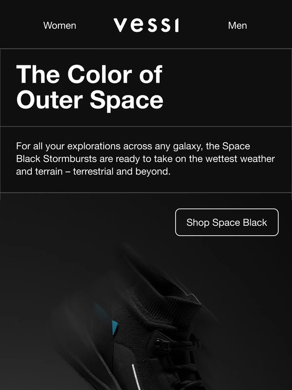 Vessi: The color of outer space 🔭🌌 | Milled