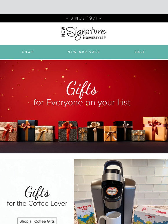 Signature HomeStyles: The Best New Gifts are Here! | Milled