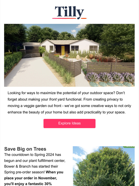 Tilly Design: Transform Your Front Yard with Functional Landscaping ...