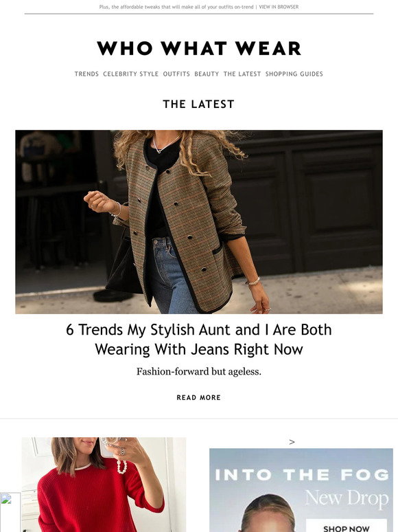 Who What Wear: 6 fall trends my stylish aunt and I are both wearing ...