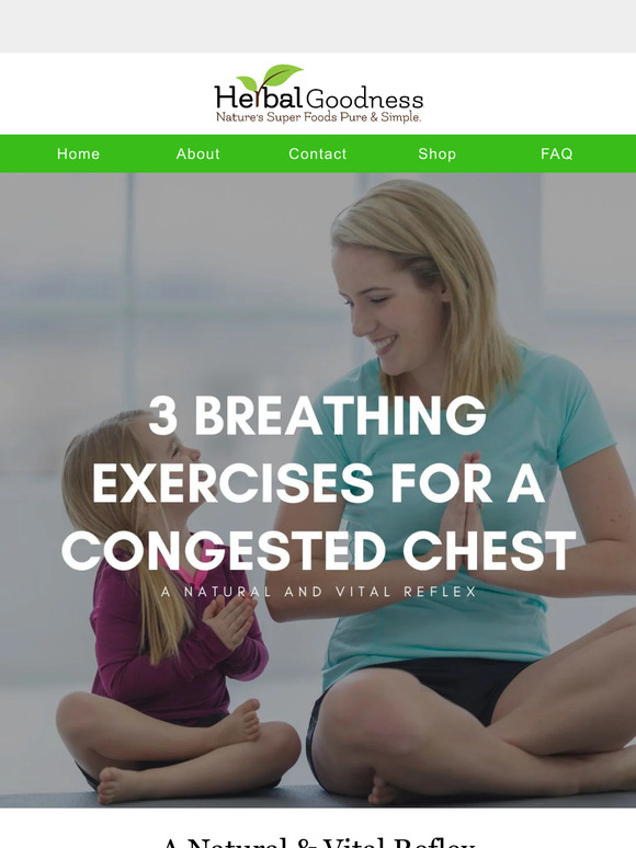 Herbal Goodness: 🏃 3 Natural Exercises to Improve Breathing 🏃 | Milled