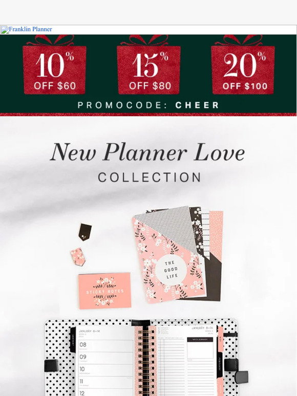 Franklin Planner: You'll Love Our New Planner Love Design! | Milled