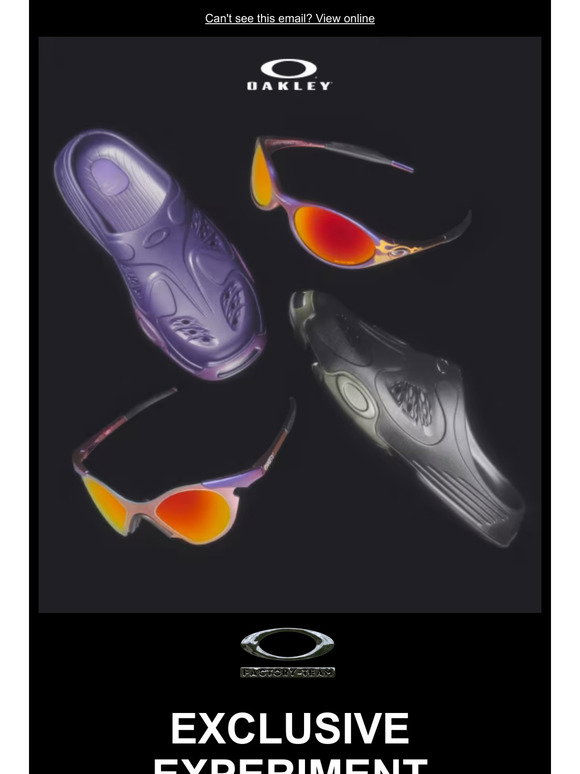 Oakley: Oakley x Brain Dead: Exclusive Experiment | Milled